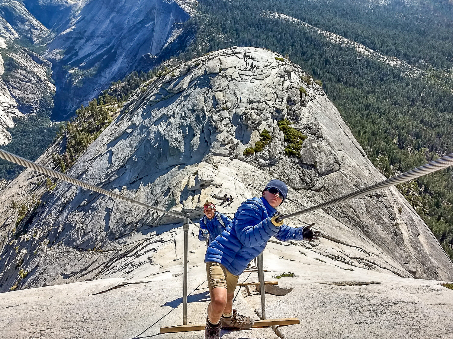 Half Dome Yosemite Day Hikes Backpacking Trips